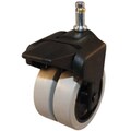 Jacob Holtz Dual Wheel Swivel Caster w/Brake, 150 lb, 3 In. 305-2XPU-51 ...