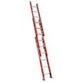 Werner 16 ft Fiberglass Extension Ladder, 300 lb Load Capacity D6216-3 ...