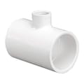 Zoro Select PVC Reducer Tee, Socket x Socket x Socket, 4 in x 4 in x 2 ...