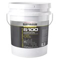 Rust-Oleum Dry Fall Paint, White, Flat, 5 gal, 210 to 260 sq ft, 5100 ...