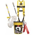 3M Fall Protection Kit, Univ., 310 lb, 6 ft. L 20058 | Zoro