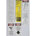 Werner AL Ext. Ladder Safety and Instr. Labels LAE100 | Zoro