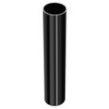 Tapco Sign Post, Round, 12 ft., Aluminum, Black 203-00116 | Zoro
