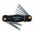 Wiha 9 Piece SAE Comfortable Reinforced Grip, Ball Hex Key Set 36997 | Zoro