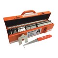 Accushim Slotted Shim 2"x2"- 80 piece Assortment A-SERVICE KIT | Zoro