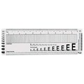 Westcott Ruler, Plastic, Lined, 16ths, 13-3/4in GA-96 | Zoro