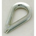 Rees Thimble, Strain Relief, Steel, Zinc Plated 02005615 | Zoro