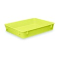 Lewisbins Nesting Container, Yellow, Fiberglass Reinforced Polyester, 9 ...