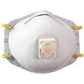 3M N95 Disposable White Particulate Respirator w/ Valve 10pk. 8211 | Zoro
