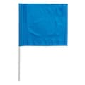 Presco Marking Flag, Blue Glo, Blank, PVC, PK100 F4524BG-200 | Zoro