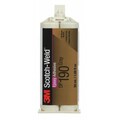 3M Epoxy Adhesive, DP190 Series, Cartridge, 1:1 Mix Ratio, 12 hr ...