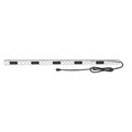 Plugmold Outlet Strip, 15A, 10 Outlet, 4 ft. PM48T | Zoro