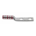 Abb Two Hole Lug Compression Connector, 8 AWG 54850BE | Zoro