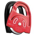 Petzl Prusik Minder Pulley, 8100 lbs, Red/Black P60A | Zoro