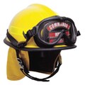 Cairns Fire Helmet, Yellow, Modern 360SFS YELLOW | Zoro