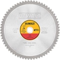Dewalt 14" 66T Heavy Gauge Ferrous Metal Cutting 1" Arbor DWA7747 | Zoro