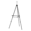 Quartet Portable Telescoping Easel, Heavy-Duty, Black 56EX | Zoro