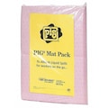 Pig Absorbent Mat Pad, 23 gal, Chemical, Hazmat, Pink, Polypropylene ...