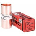 Lyon Copper Shim Stock, .020" x 6" x 50" CUX-20 | Zoro