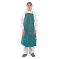 Ansell Apron, Green, One Size, 28 x 40", PK100 GR40-W-92-212-00 | Zoro