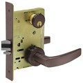 Sargent Lever Lockset, Mechanical, Storeroom 8204 LNB 10B | Zoro