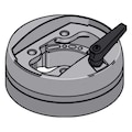 Rittal Enclosure Coupling, NOVAL Accessory, Zinc 6206300 | Zoro