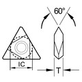 Ultra-Dex Usa Triangle Turning Insert, Triangle, 4, TNMC, 0, Carbide ...