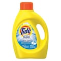 Tide Liquid Laundry Detergent, 100 oz. Jug, Liquid, Unscented, Blue, 4 ...
