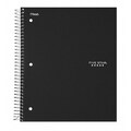 Five Star Notebook, Fs, 3 Sub, 8.5"x11.5", Black 72069 | Zoro
