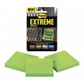 3M Extreme Post-It Notes, Green, 3 Pads/Pack XTRM333TRYGN | Zoro
