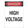 Condor Danger Sign, High Voltage, Vinyl, 7in.W 34GM36 | Zoro