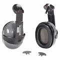 Msa Safety Hard Hat Mounted Ear Muffs, 26dB, Sound Blocker(TM) 26, Gray ...