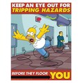 Safetyposter.Com Simpsons Safety Pstr, Keep An Eye Out, ENG S1158 | Zoro