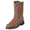 Justin Original Workboots Size 8EE Men's Wellington Boot Steel Work ...