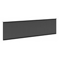 Hon Basyx Rectangular Modesty Panel, 49"W Black HBMPT60MOD.X | Zoro