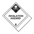 Labelmaster Inhalation Hazard Label, 100mmx120mm SNT29 | Zoro