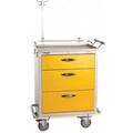 Blue Bell Medical Isolation Cart, Steel, 1 Shelves, 1400 lb. 08K24-126 ...