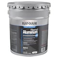Rust-Oleum Roof Coating, Solvent Base, Aluminum 359667 | Zoro