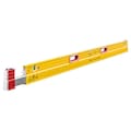 Stabila Plate Level, Aluminum, 6 to 10 ft L, 3 Vial 35610 | Zoro