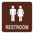Intersign Restroom, 7-3/4" W x 7-3/4" H ALTC-RG01(S11) | Zoro