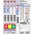 Disaster Management Systems Facility Evacuation Tag, PK25 DMS 05689 | Zoro