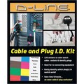 D-Line Plug & Cable ID Kit, 136PK US/IDKIT1/GR | Zoro