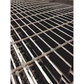 Direct Metals Bar Grating, Smooth, 24in.W x 1.25in.H 21188S125-B3 | Zoro