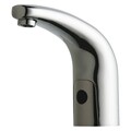 Chicago Faucet Sensor Single Hole Mount, 1 Hole Sink Faucet, Polished ...