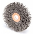 Weiler Wire Wheel Wire Brush, Arbor, 3", 5/8" W 90114 | Zoro