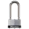 Master Lock Padlock, Keyed Alike, Breakaway Shackle, Square Steel Body ...