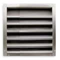 Dayton Louver, Intake, 21-36 In, Aluminum 4F954 | Zoro