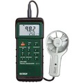 Extech Anemometer, 100 to 6890 fpm, NIST 407113-NIST | Zoro