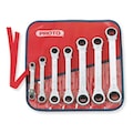 Proto Ratcheting Wrench Set, Double Box End J1180MA | Zoro