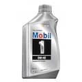Mobil Engine Oil, Mobil 1, 0W-40, Synthetic, 1 Qt. 112628 | Zoro